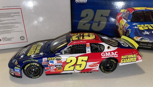 #25 Casey Mears AUTOGRAPHED National Guard 2007 Monte Carlo 1:24 SCALE ...