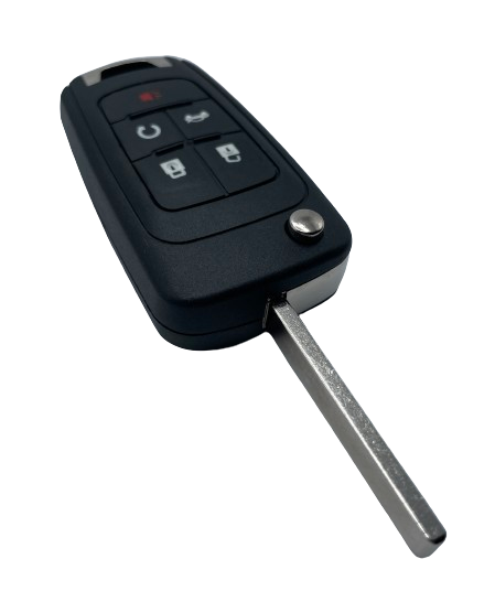 2010 - 2019 Chevrolet 5-button remote flip key FOB OHT01060512 Smart ...