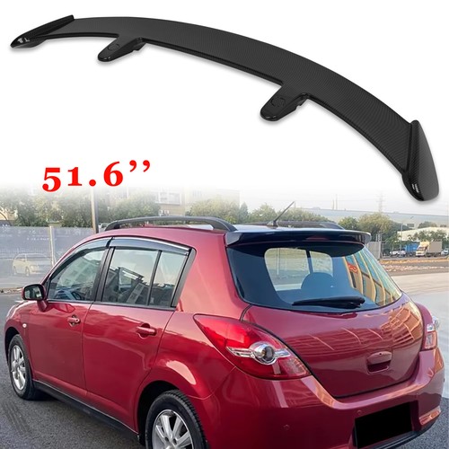 51.6'' Carbon Rear Window Roof Spoiler Wing For Nissan Versa Hatchback ...