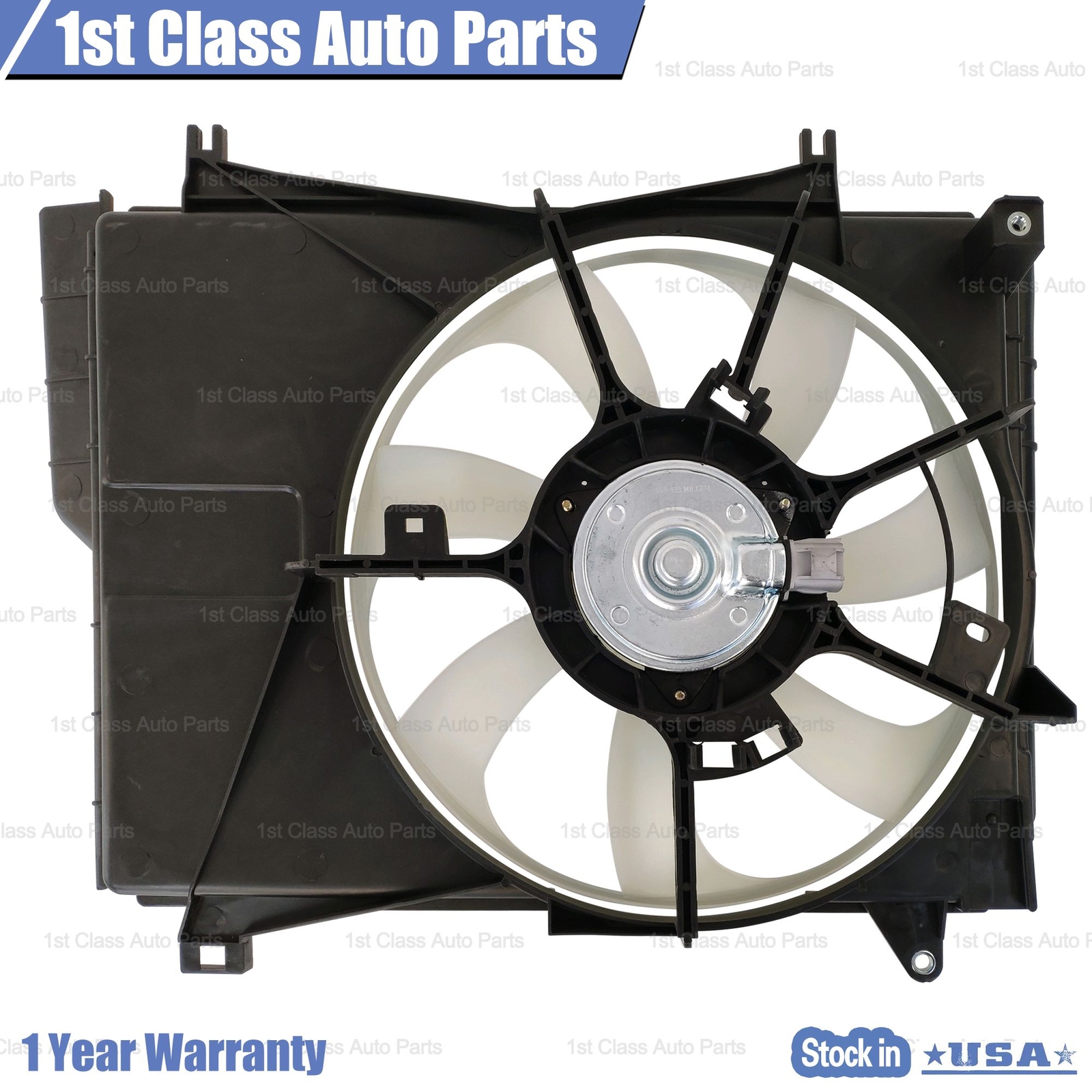 Brand New Radiator Cooling Fan Assembly for Mitsubishi Mirage 2014-2015 ...