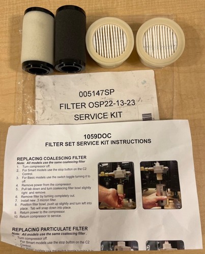 Dental EZ Osprey 22-13-23 Air Compressor Maintenance Kit 005147SP | eBay