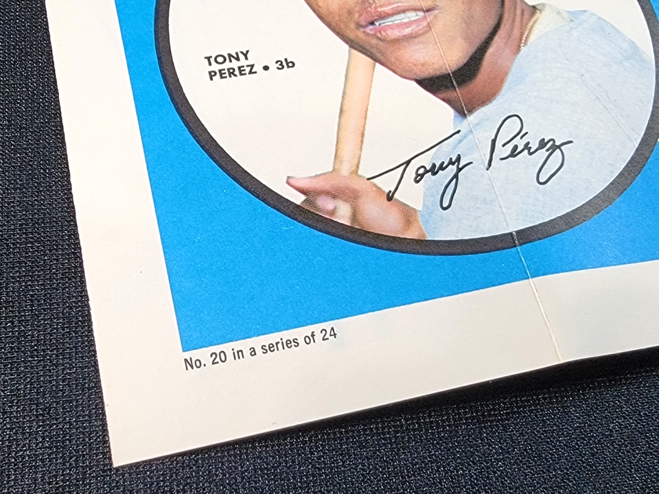 1969 Topps Baseball Team Poster #20 - Cincinnati Reds - Pete Rose ...