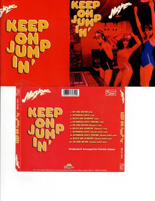 MUSIQUE - KEEP ON JUMPIN' (CD 1992) *10 TRACKS* 68381703422| eBay