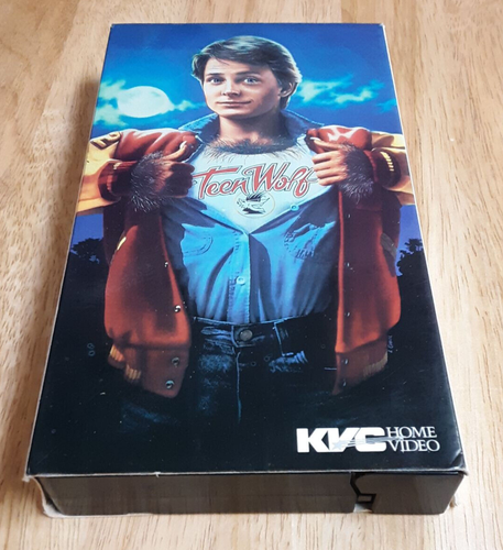 Teen Wolf - KVC Release VHS VCR Video Tape Used Michael J. Fox Very ...