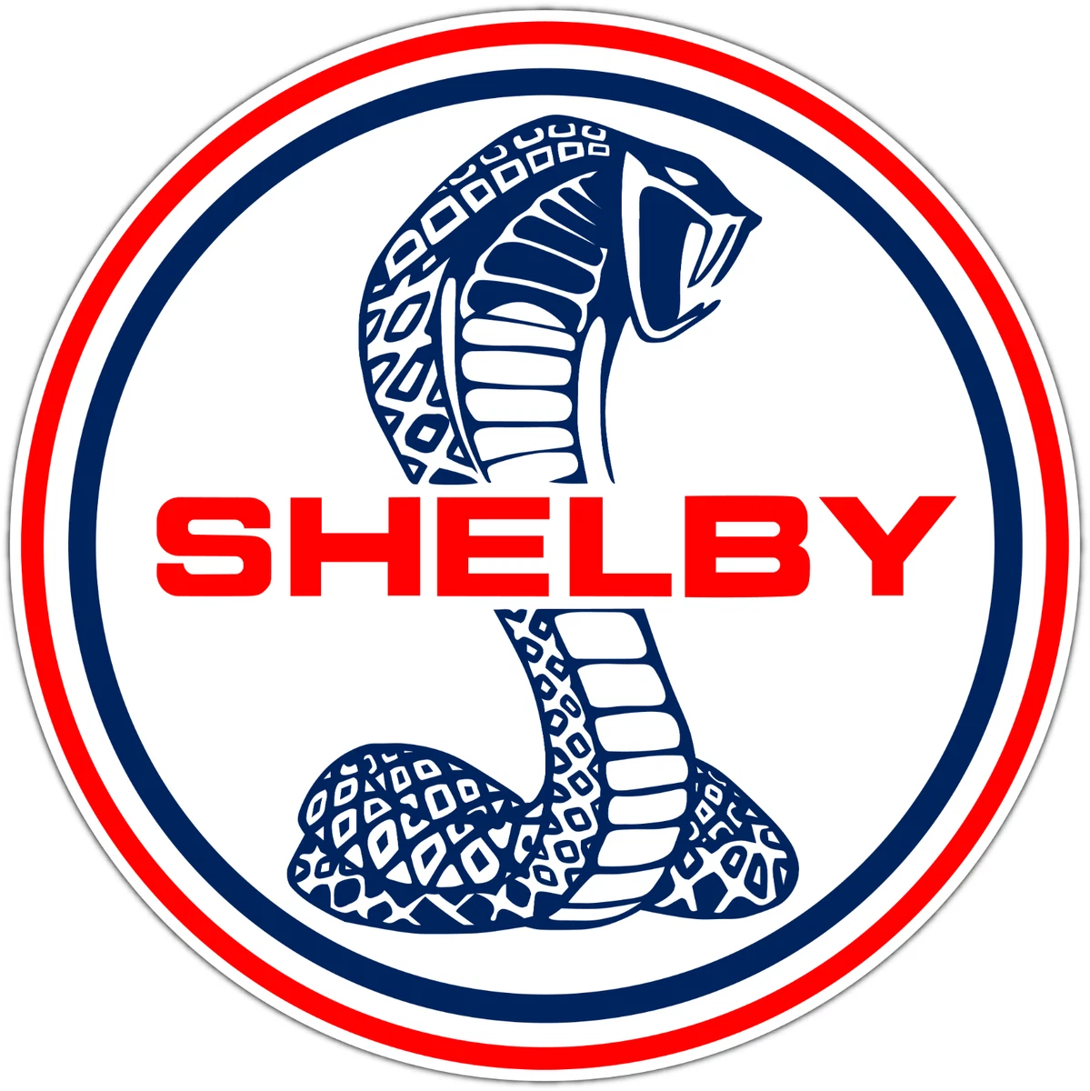 Shelby Cobra Logo On Car