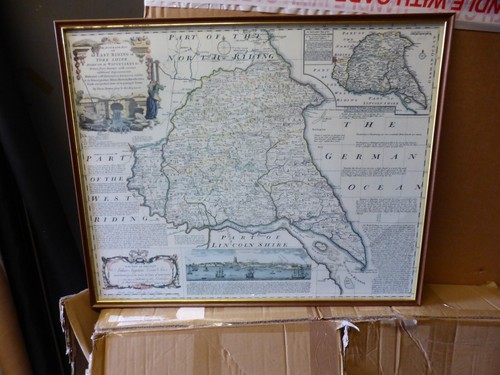 Framed Print of - East Riding of Yorkshire - 1600s | eBay UK