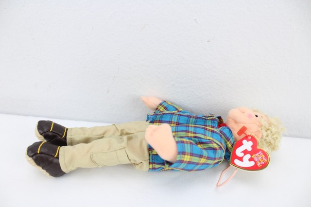 2002 Ty Teenie Beanie Boppers Rugged Rusty Stuffed Doll for sale online ...