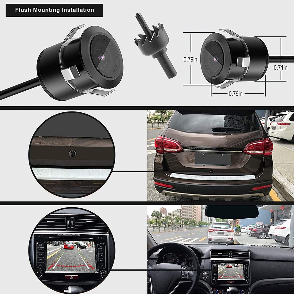 New Rear Front View Backup Camera for ALPINE INEZ928HD INE-Z928HD Car ...