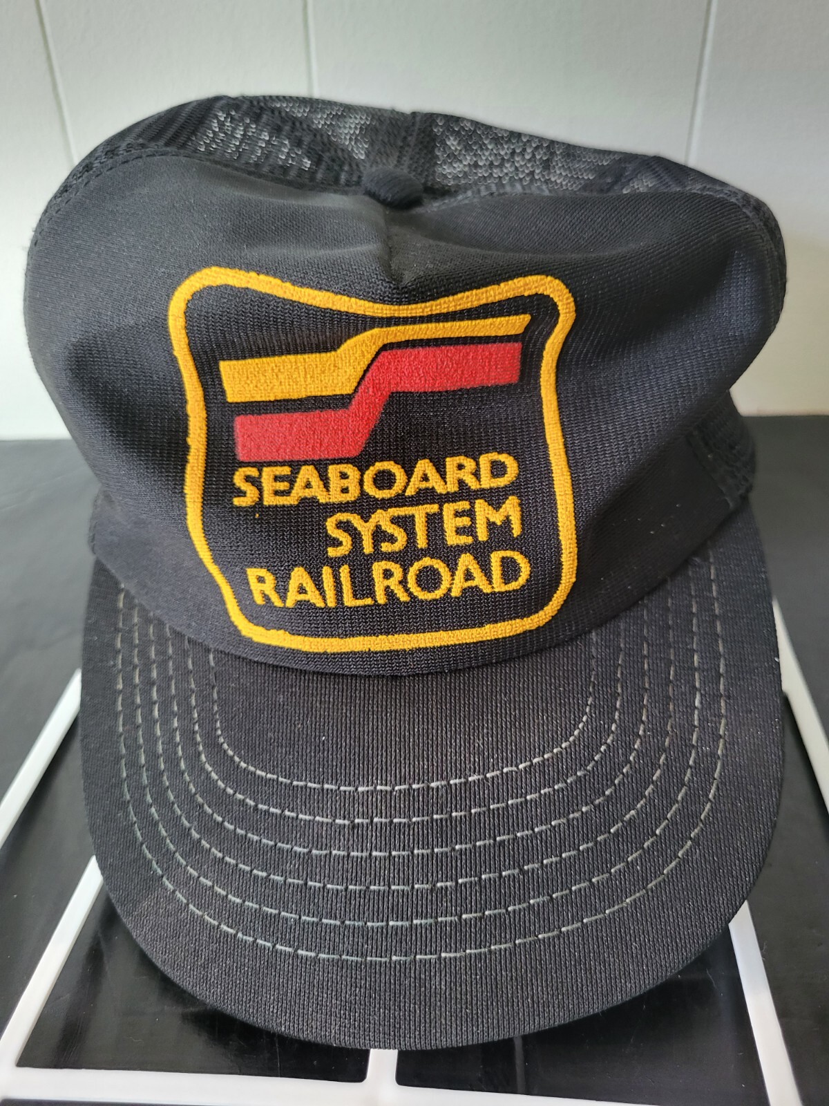 Vintage Truck Hat Seaboard System Railroad Collectibl… - Gem