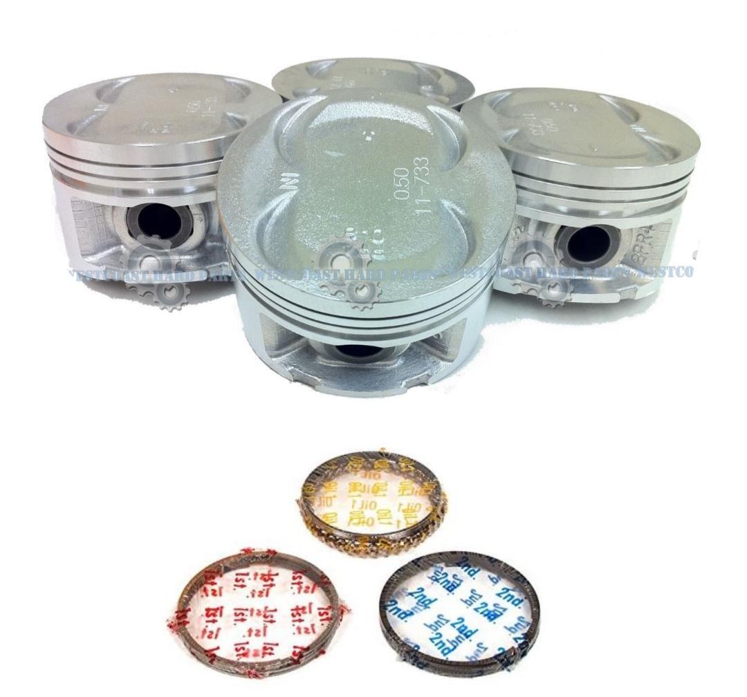 90-01 Acura Integra LS RS 1.8L B18B1 B18A1 Engine Pistons and Rings SET ...