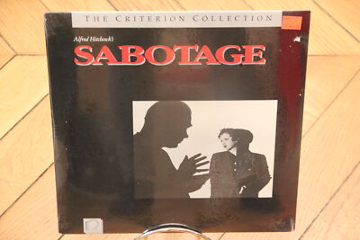 Sabotage: Alfred Hitchcock's #22 1936 Laserdisc LD NTSC Thriller ...