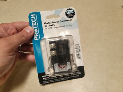 Genuine OEM Rheem Protech Electric Lower Thermostat SP11695 240V 150 ...