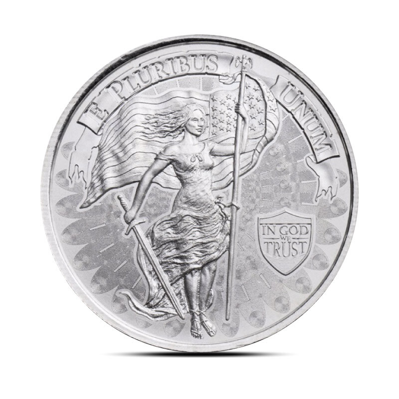Silver 1 oz Unity & Liberty Round | eBay