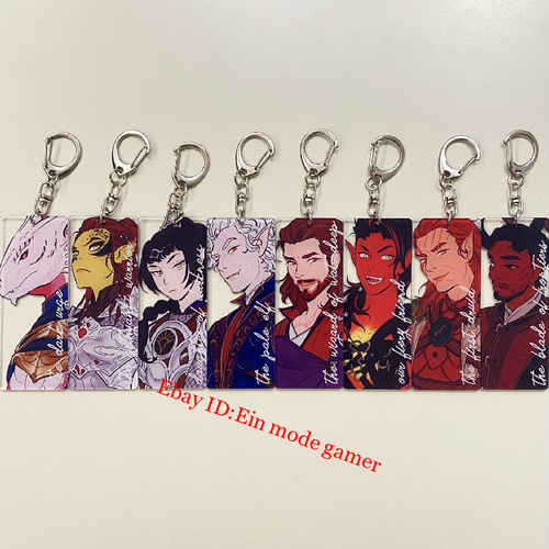 8CM Baldur's Gate 3 Astarion The Dark Urge Shadowheart Pendant Acrylic ...