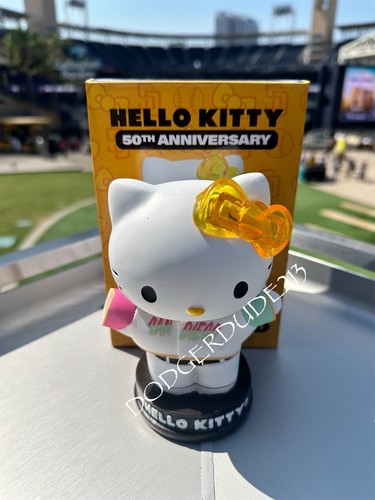 🐱🔥 Hello Kitty 50th Anniversary Bobblehead THEME 🎟️ SD Padres 9/8/24 | eBay