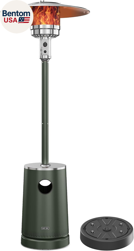 50,000 BTU Patio Heater with Sand Box, Table Design, Double-Layer ...
