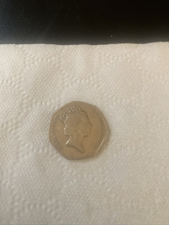 Elizabeth II 50p Fifty Pence Coin 1998-2013 ( ELIZABETH.II.D.G.REG.F.D ...