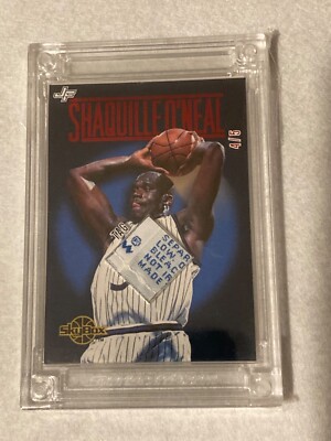 SHAQ Rookie Year Laundry Tag 4/5!! 95 Skybox Commemorative s19 JF | eBay