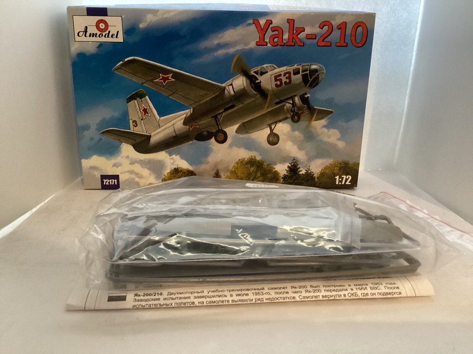 Amodel 72171 YAK-210 Training Aircraft Model Kit | eBay