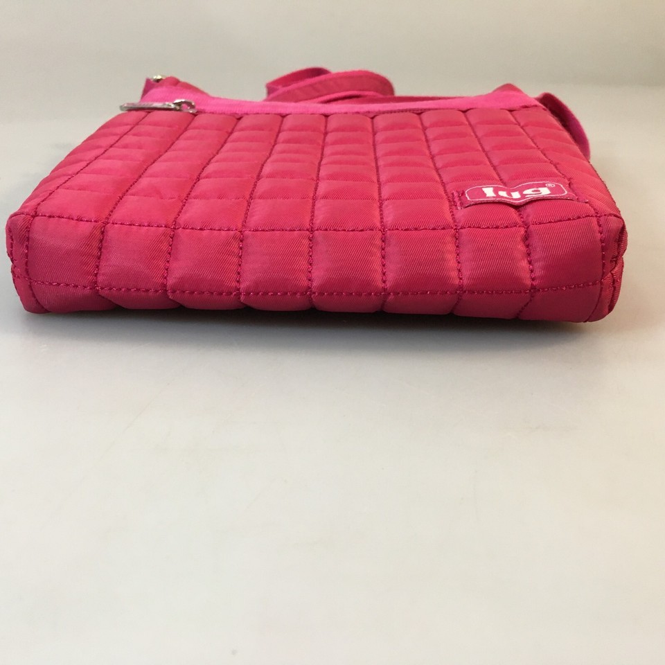 Lug Pink Quilted Lightweight Small Crossbody Shoulder Bag | eBay