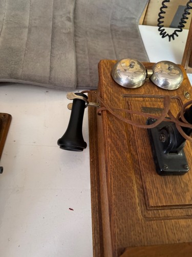 Pre WWII Era Cracraft, Leich Electric Co. Antique Wind Up Telephone | eBay