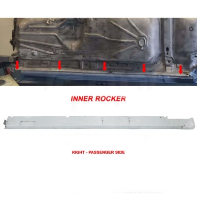1978-1988 A/G Body Exterior Underside Inner Rocker Panel Patch ...