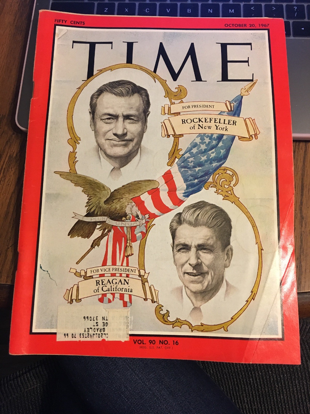 Time Magazine (Oct. 20, 1967) For President Rockefeller Of New York ...