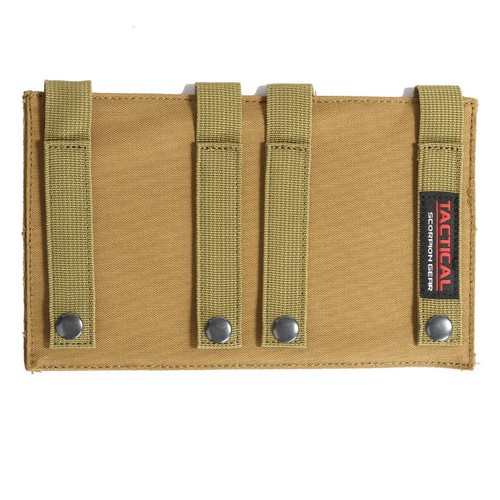 Tactical Scorpion Gear MOLLE Hook and Loop Mounting Placard Platform ...