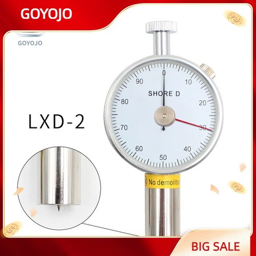 Shore D Hardness tester Sclerometer LX-D-2 metal hardness durometer ...