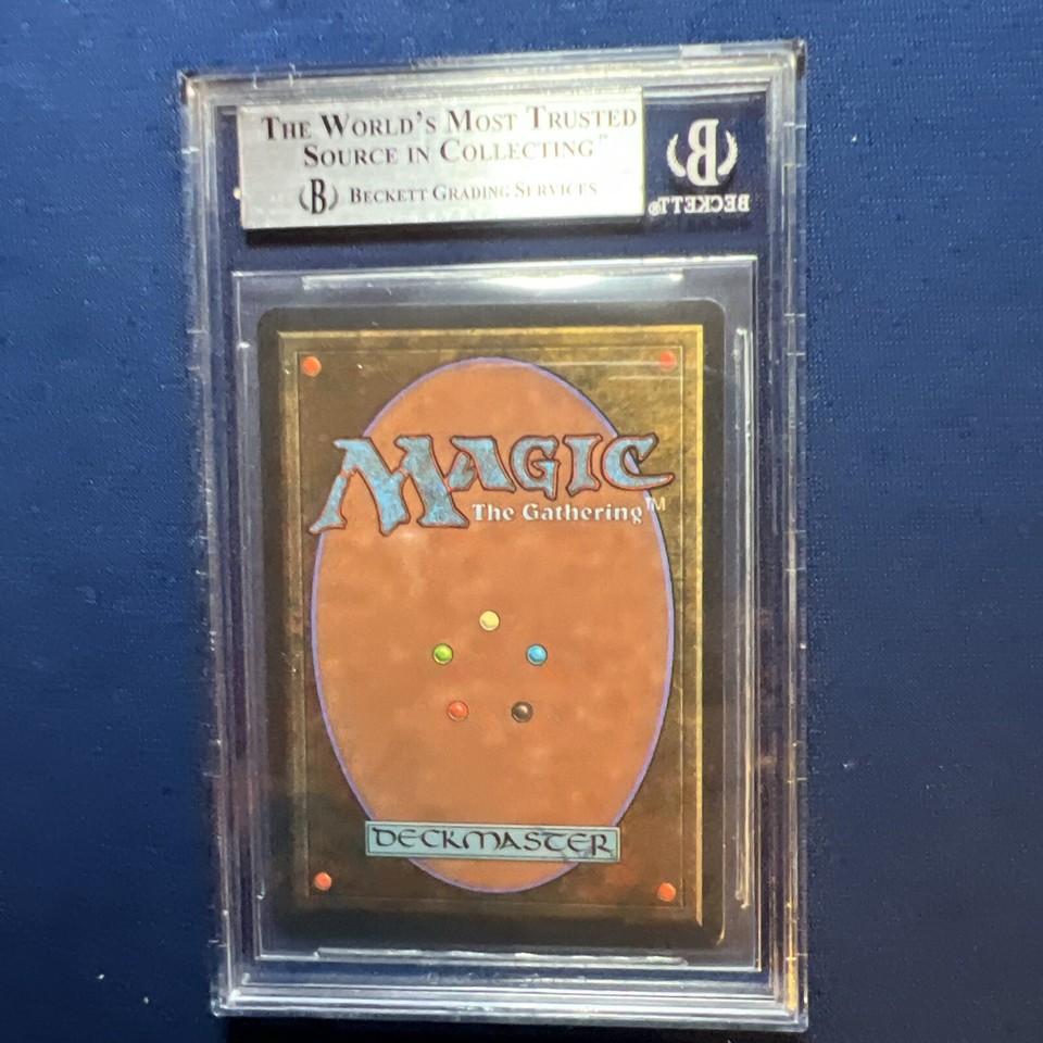 MTG Arabian Nights Library of Alexandria BGS 9 (9.5 edges, surface ...