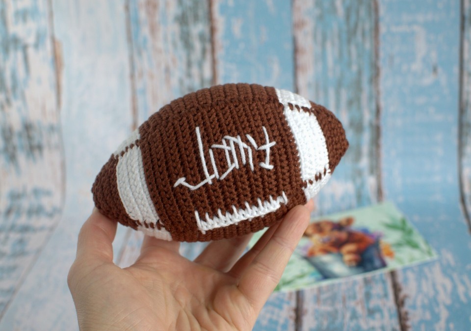 American football, Rattle ball, Baby photo shoot props, Boy football ...