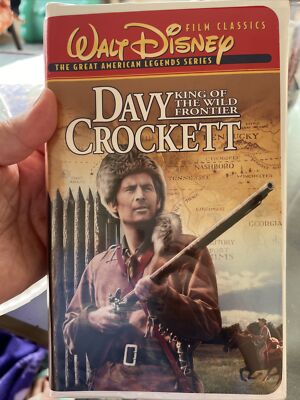 Davy Crockett - King of the Wild Frontier (VHS, 2000, Great American ...