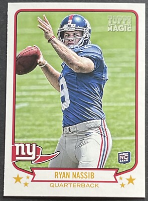 Ryan Nassib 2013 Topps Magic Rookie Card #149 RC Giants | eBay
