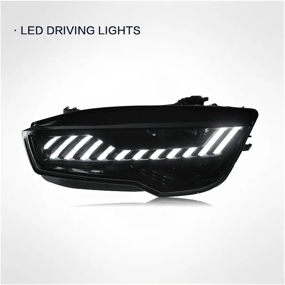 For 2011-2018 Audi A7 C7 RS7 Sequential Turn LED Headlights Front lamp ...