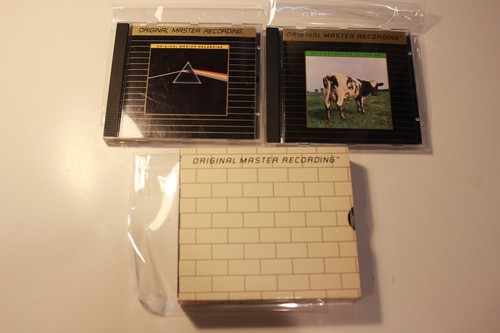 PINK FLOYD MFSL 4 CD Lot - Wall, Atom Heart Mother, Dark Side Moon ...