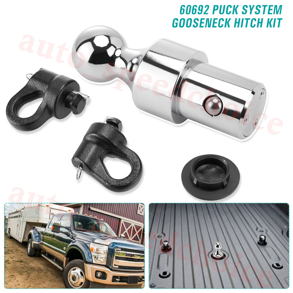 60692 Puck System Gooseneck Hitch Kit For Ford F250 Super Duty Nissan ...
