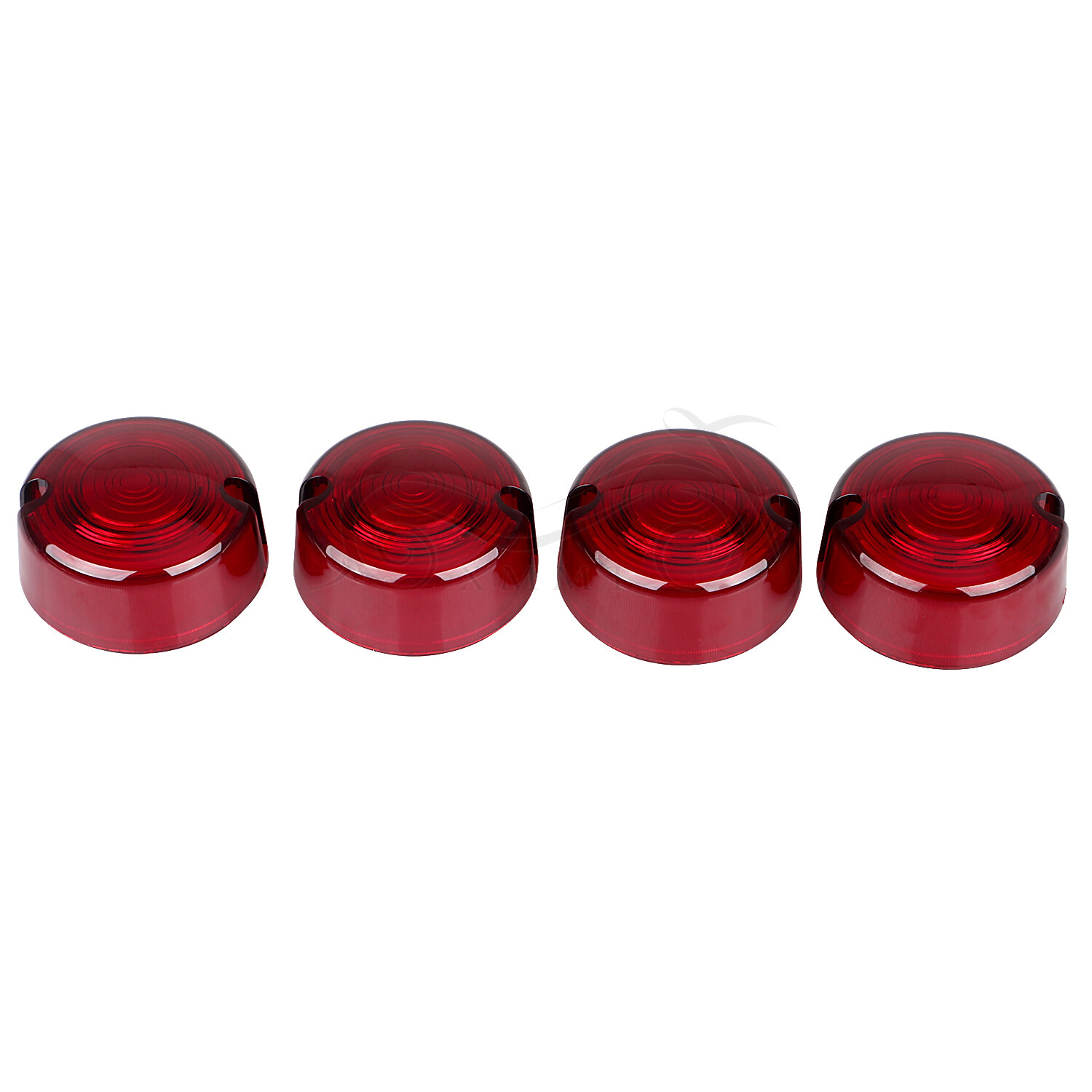 ABS Plastic Red Turn Signal Light Lens Covers For Harley Sportster ...