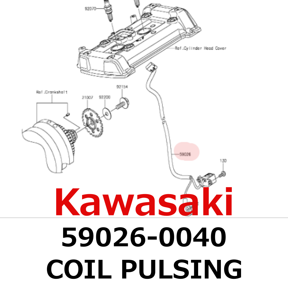 Kawasaki OEM Part 59026-0040 for sale online | eBay