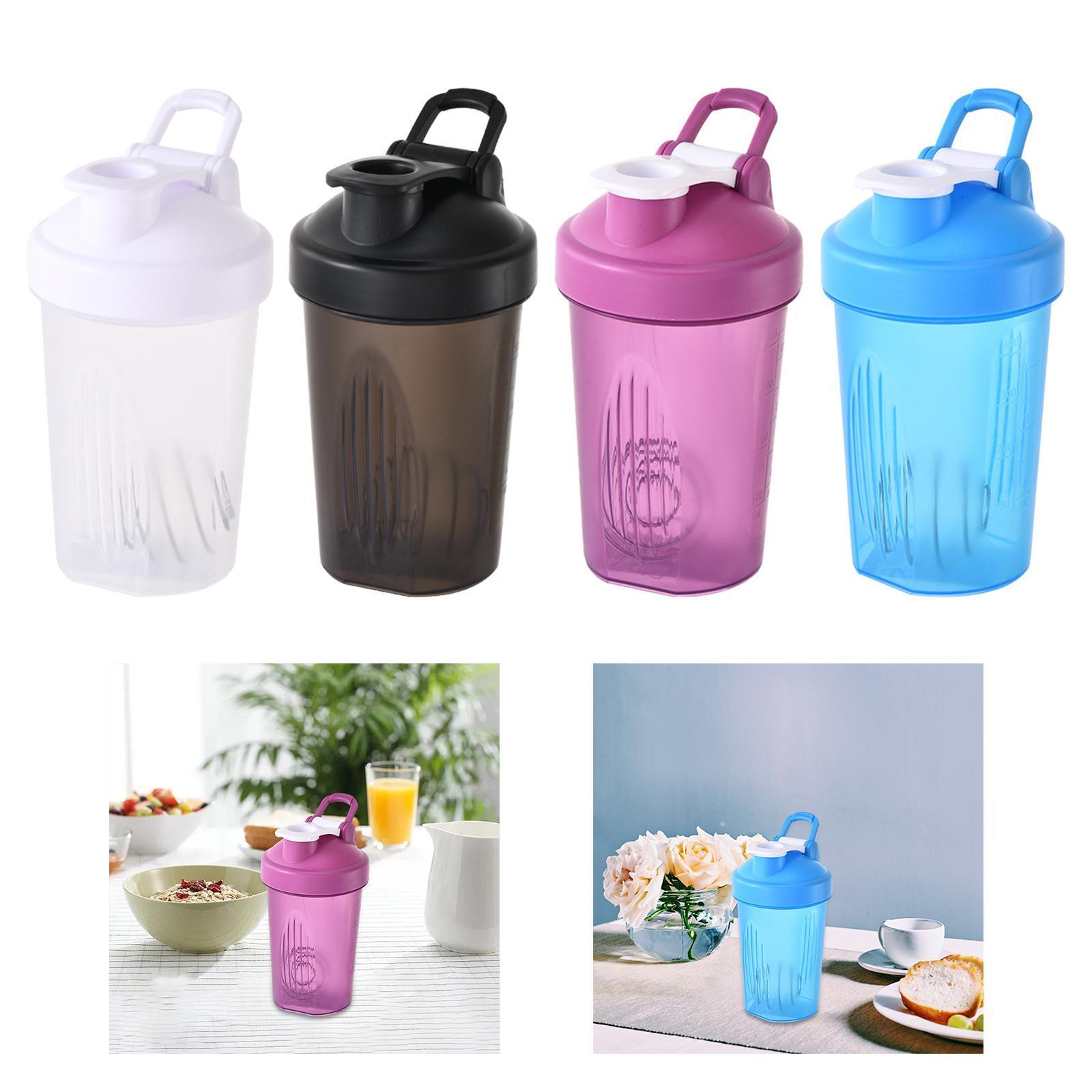 Sports Shaker Bottle Easy to Clean Shaker Cups for Milk Drinks Women ...