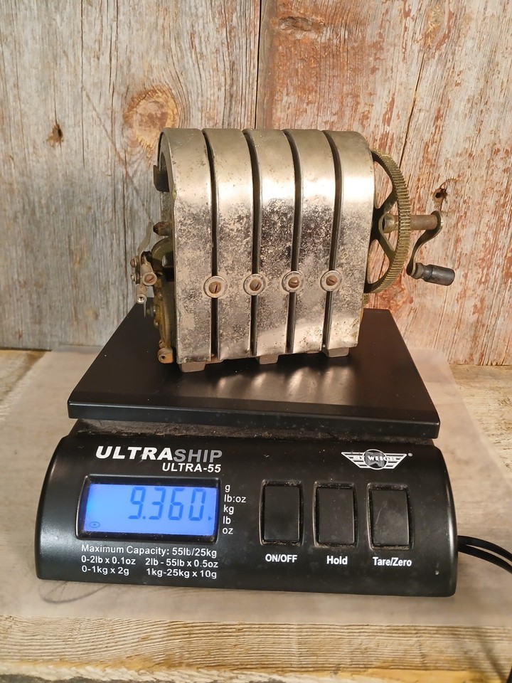 Antique 5-Bar Magneto Generator for Hand Crank Telephone | eBay