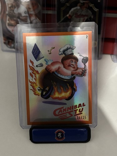 2024 Topps Chrome Series 7 Garbage Pail Kids SP Krashers Cannibal Stu ...