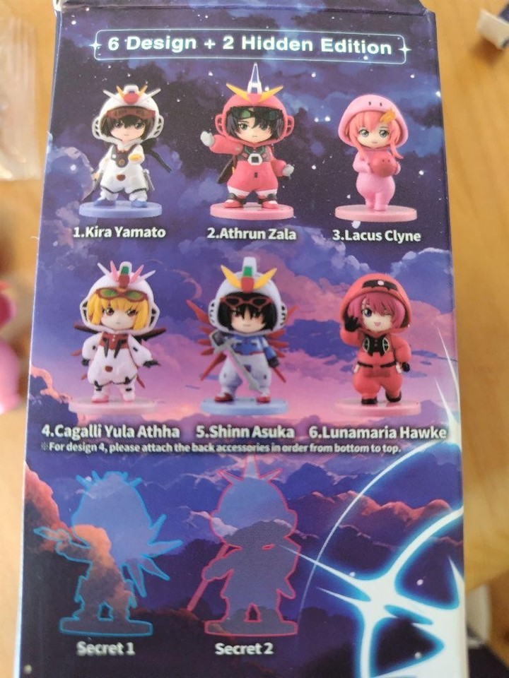 Gundam SEED DESTINY Shin Asuka Figure Bandai Japan Limited New Unopened ...