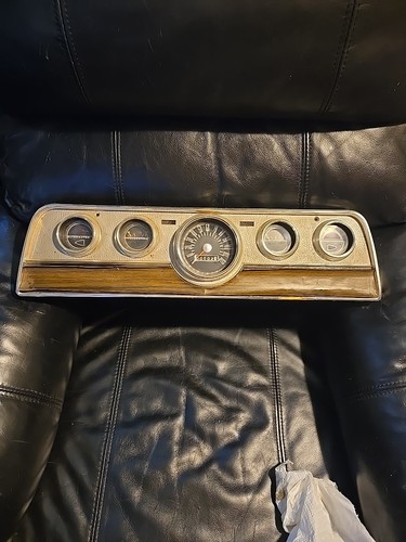 1968 RAMBLER/AMC AMERICAN INSTRUMENT CLUSTER Speedometer cluster 0 ...