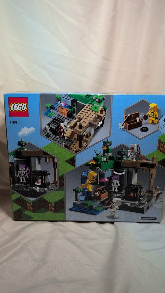LEGO Minecraft The Skeleton Dungeon 21189 Complete Set 364 Pieces | eBay