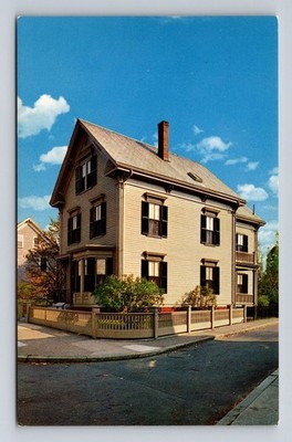 Lynn MA-Massachusetts, Former Home of Mary Baker Eddy, Vintagecard | eBay