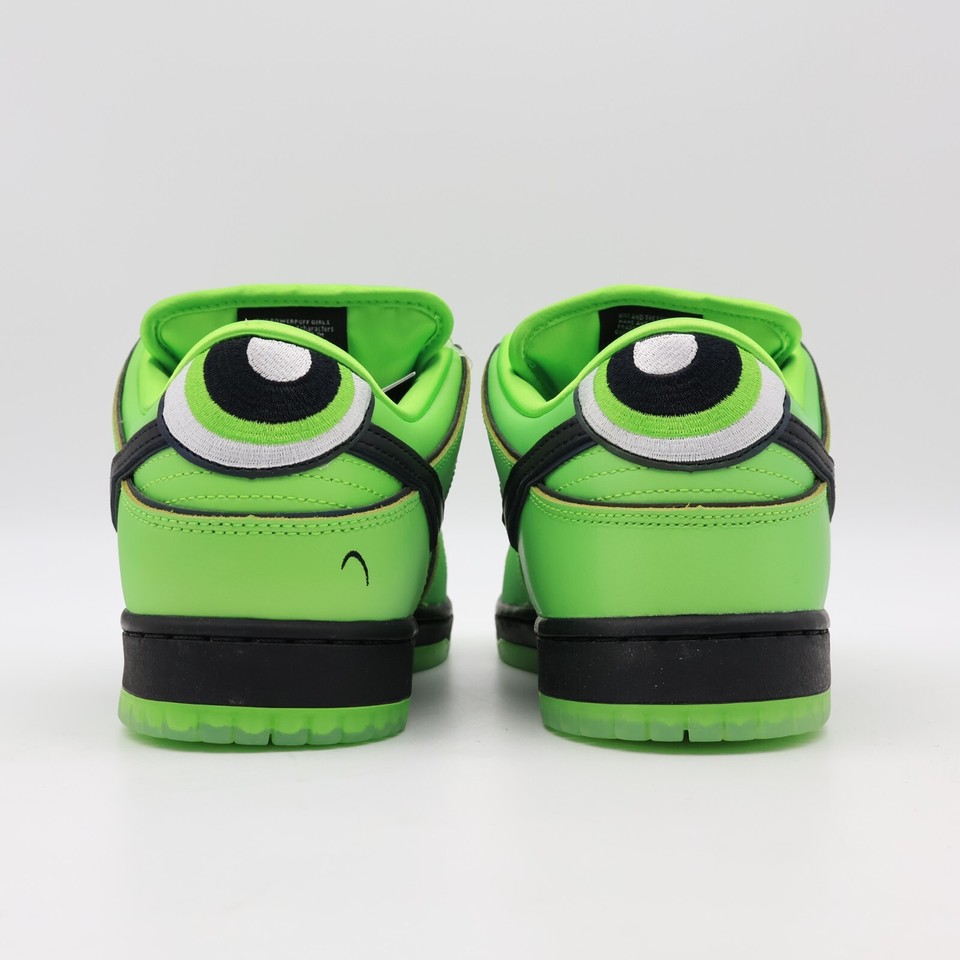 FZ8319-300 The Powerpuff Girls Nike SB Dunk Low Pro QS Buttercup (Men's ...