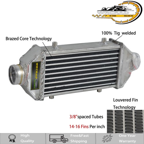 Universal Full Aluminum Intercooler Front Mount Radiator Turbo ...