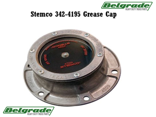 (2 Pack!) Stemco 4195 Dirt Exclusion Grease Hub Cap 342-4195 | eBay