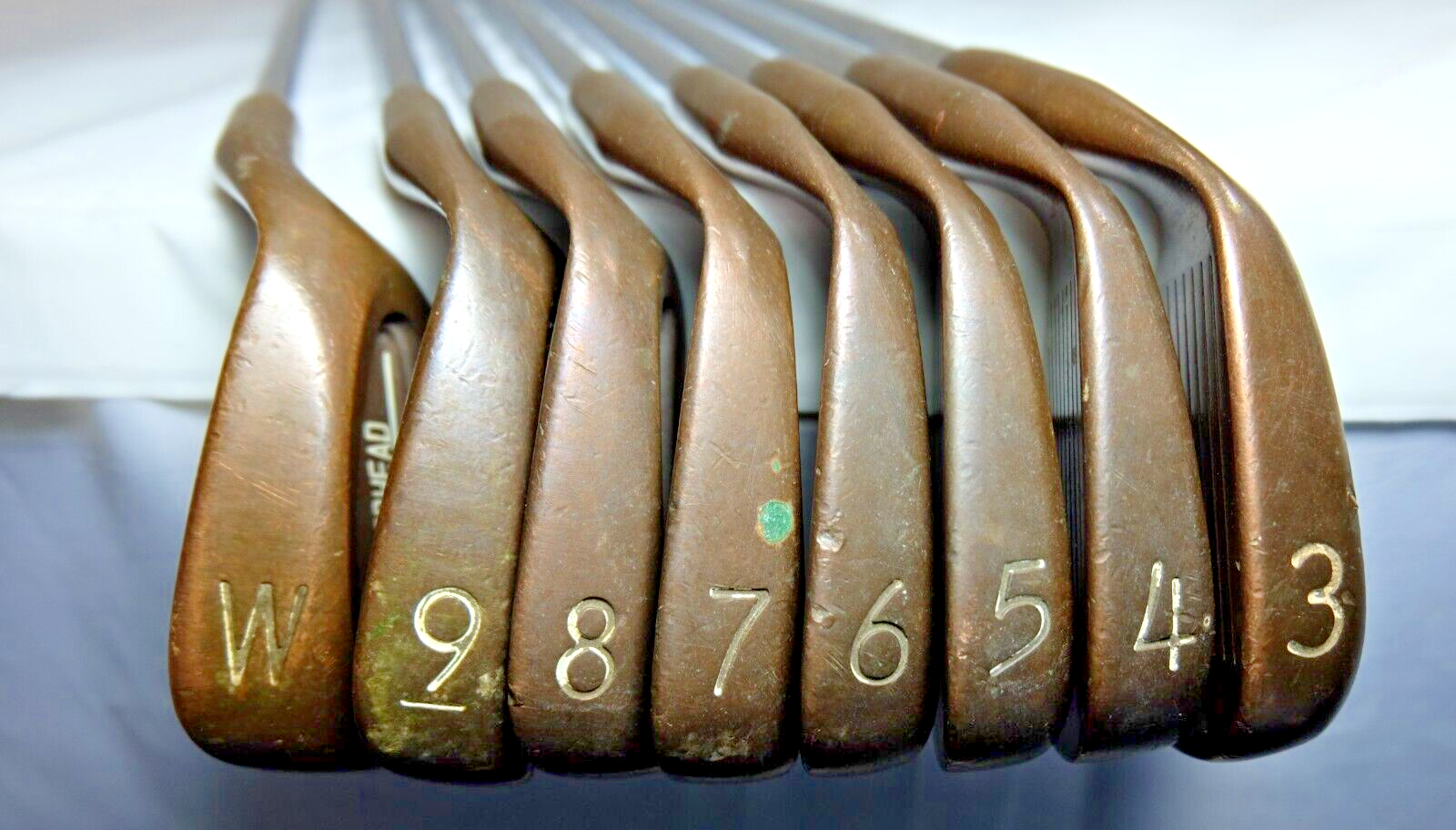 TOUR MODEL II Copperhead Beryllium Copper Iron Set 3-Wedge 8 Golf Clubs ...