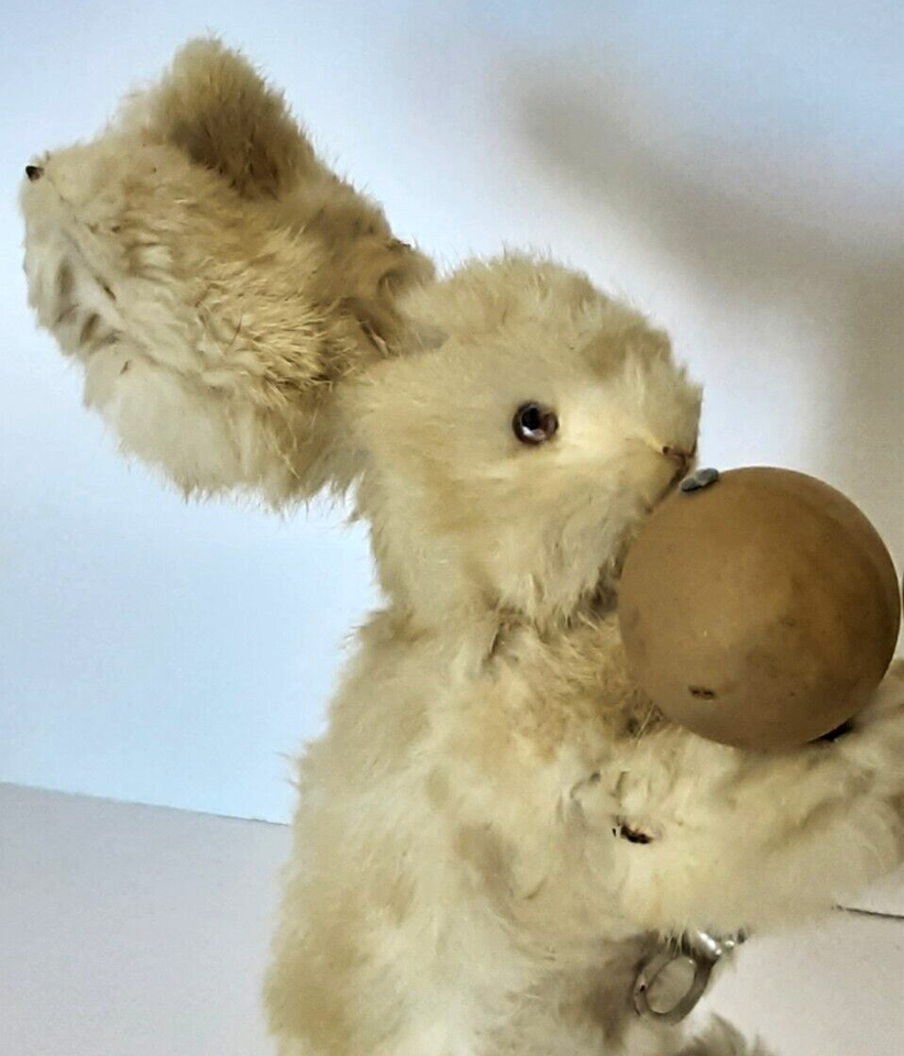 Antique~ Roullet et Decamps?~ Rabbit Bunny~ Wind Up~ Clockwork? ~ Toy ...